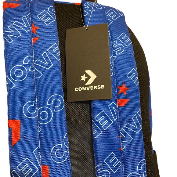 Converse | Bags | Converse Full Size Backpack In Blue Wlogo Design ...